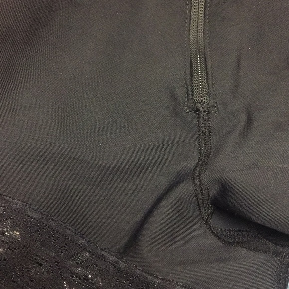 Leonisa | Tops | Leonisa Tummycontrol Lacetrim Bodysuit Black | Poshmark